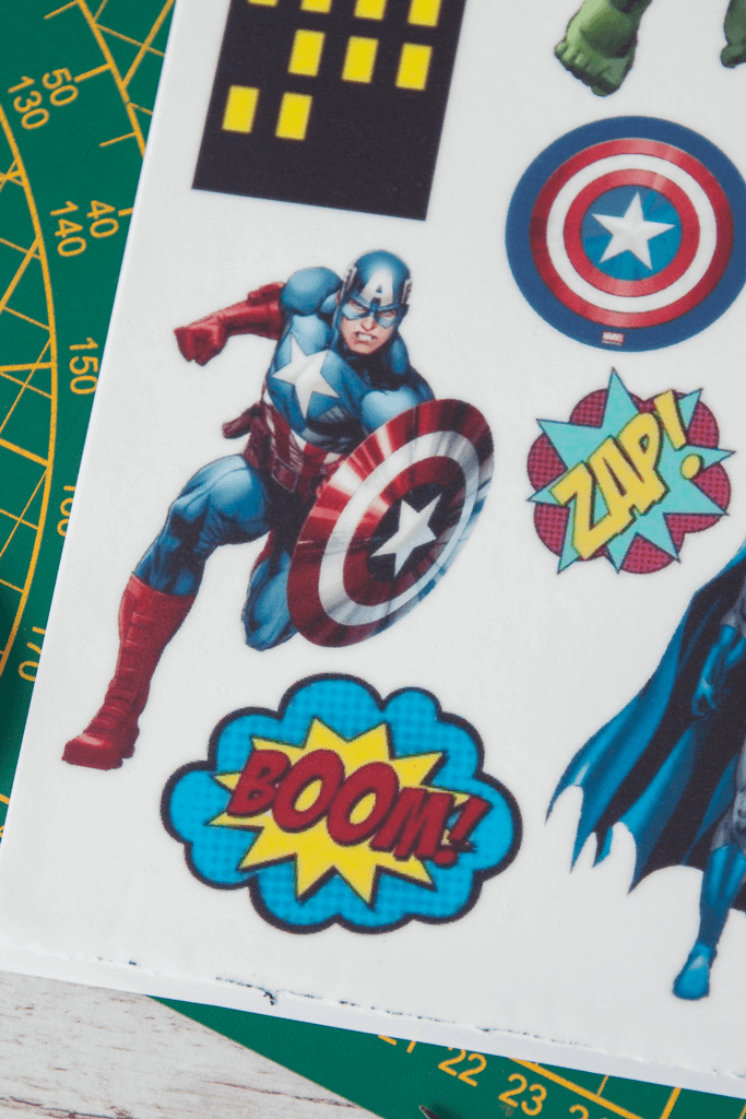 Wydruk Tort AVENGERS 18 El + GRATIS Tabliczka Napis Opłatek Marvel ...